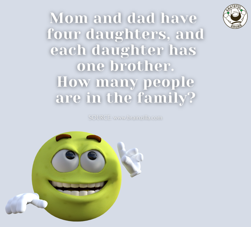 Riddle Time – Grateful Gnome