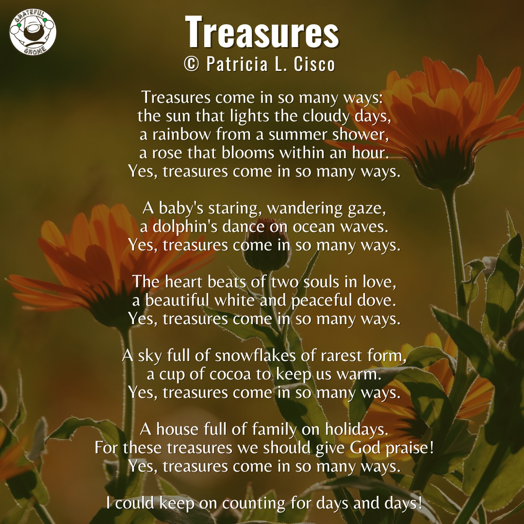 Thankful Poems - Treasures – Grateful Gnome