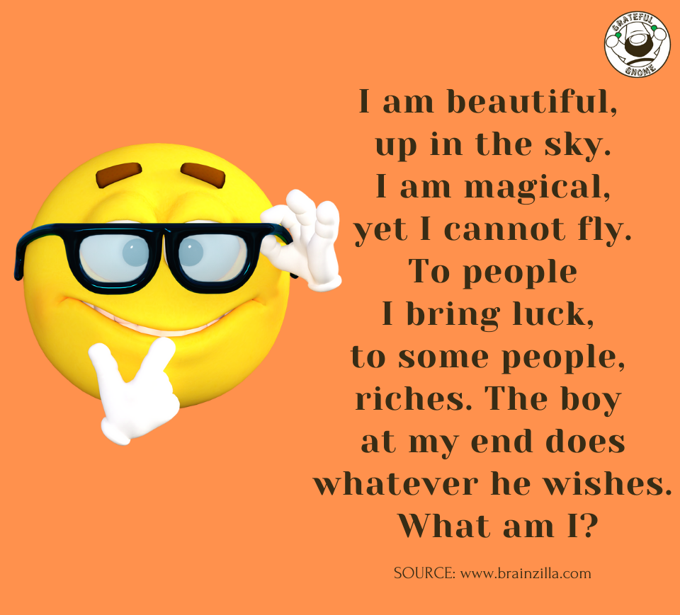 Riddle Time – Grateful Gnome