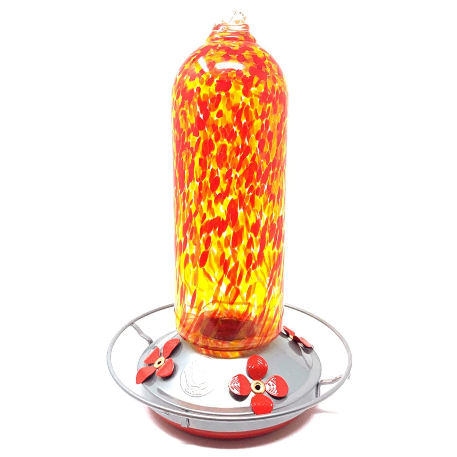 Fiery Bell Tower Hummingbird Feeder - 20 Fluid Ounces – Grateful Gnome